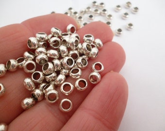 Small metal beads | Etsy