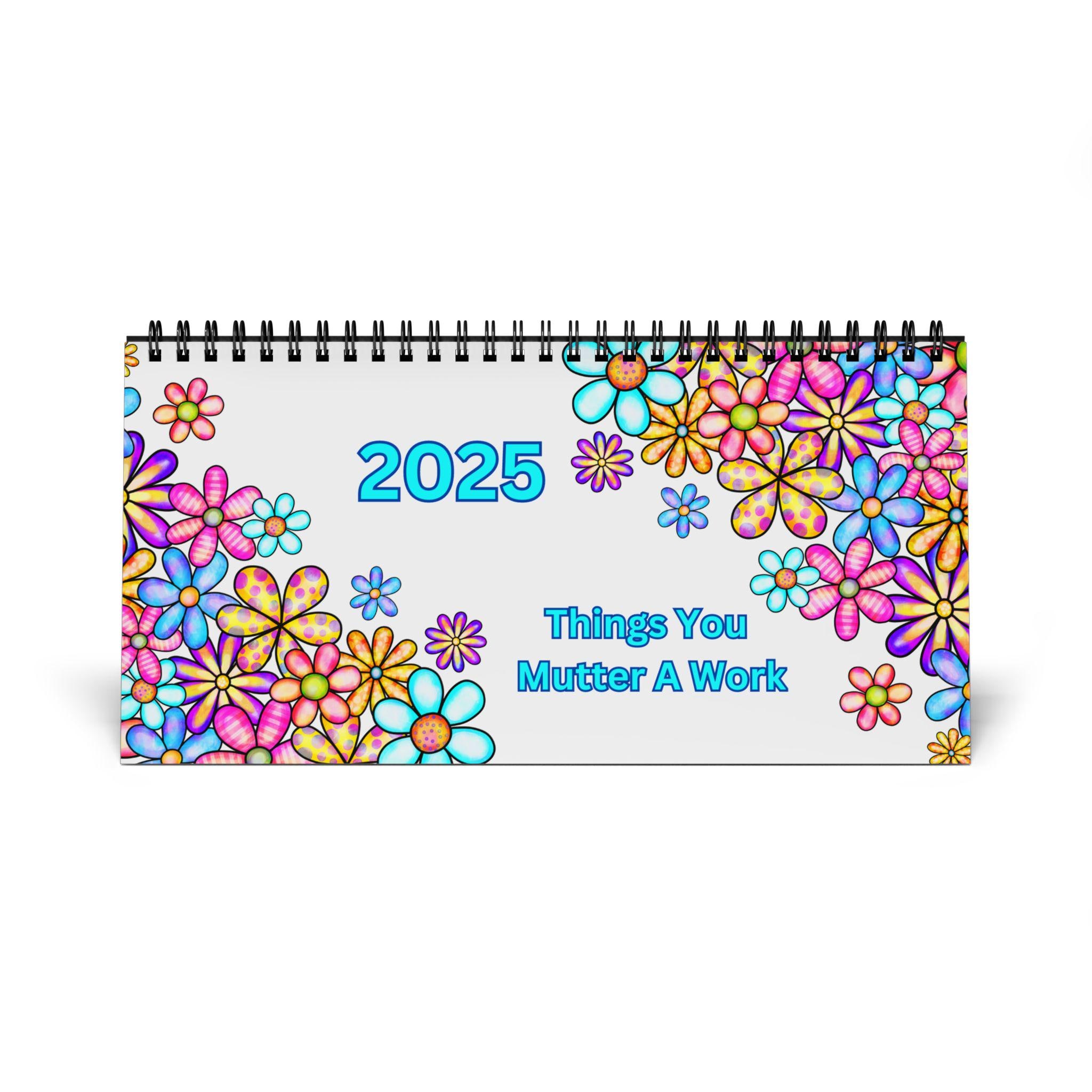 2025 Funny Office Humour Desktop Calendar (2025 Grid) - Etsy