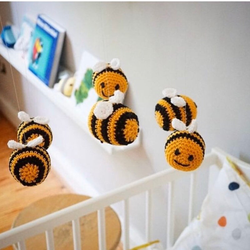 Bee Baby Mobile - Etsy