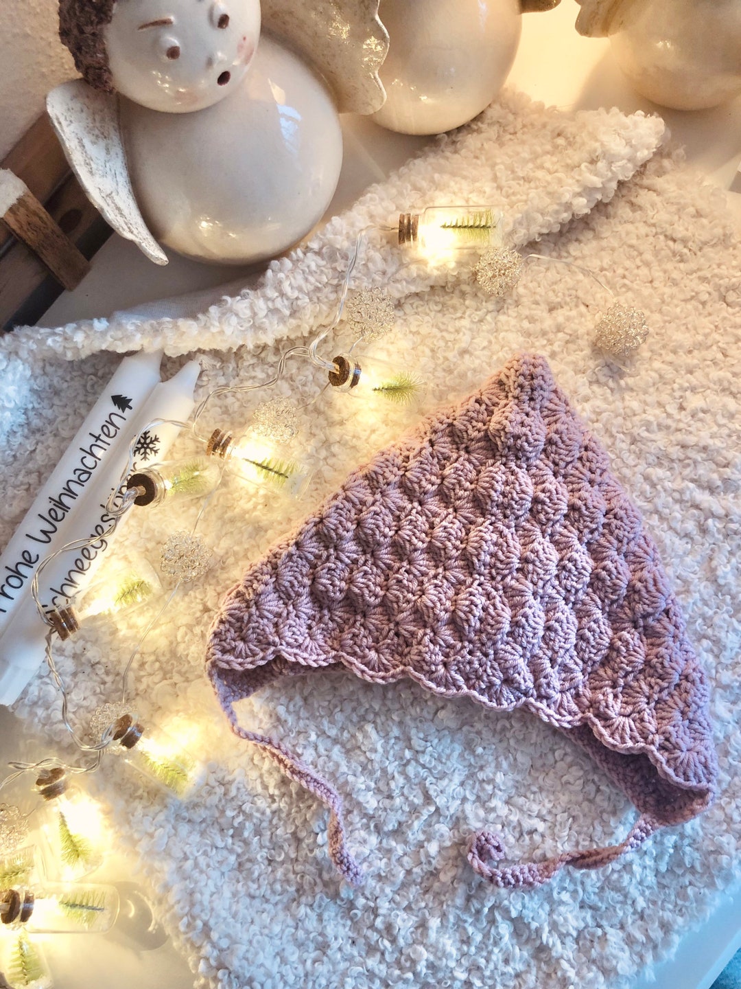 Elven Cap hilda Made of High-quality Merino Wool Sustainable antique ...