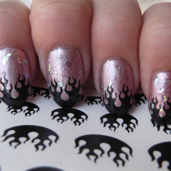 Motorcycle Nails - Etsy