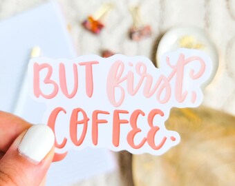 PRINTABLE COFFEE Stickers Printable Hot Coffee Stickers - Etsy