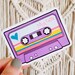 Cassette Tape Sticker Mix Tape Sticker Cute Vinyl Sticker - Etsy