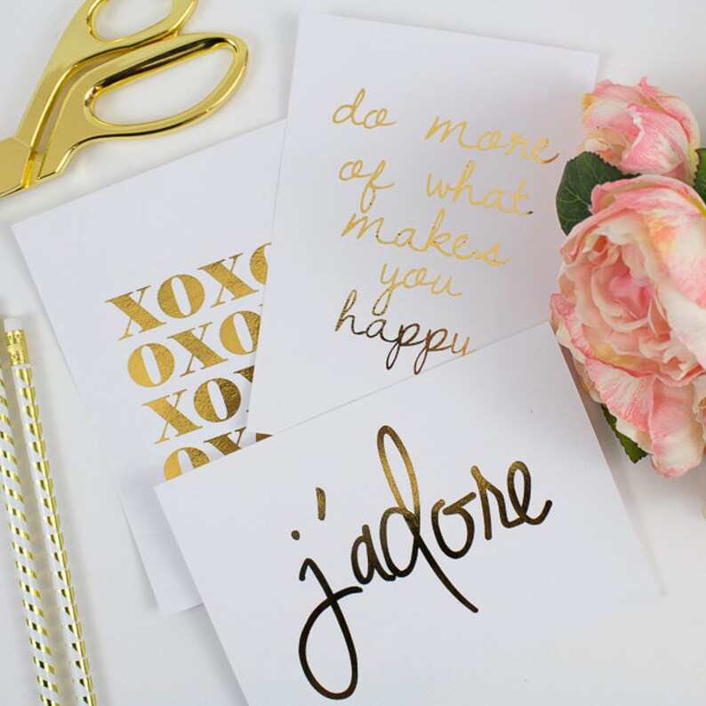 Custom Gold Foil Print Custom Poster Custom Sign Custom Art Etsy