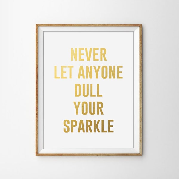 Gold Typography - Etsy