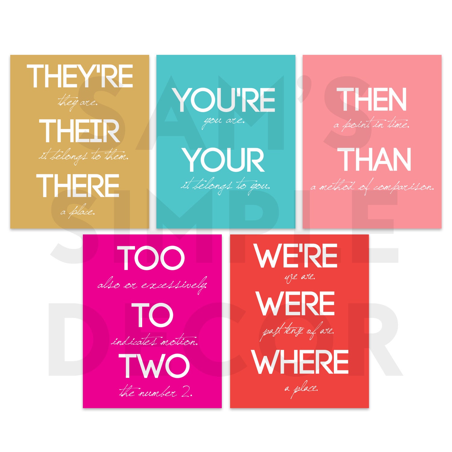 Teacher Posters Classroom Prints Back to School Teacher | Etsy