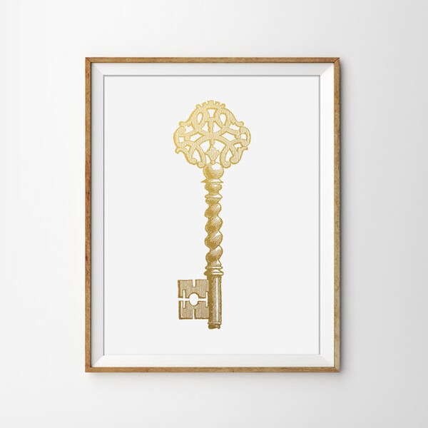 Skeleton Key Art - Etsy