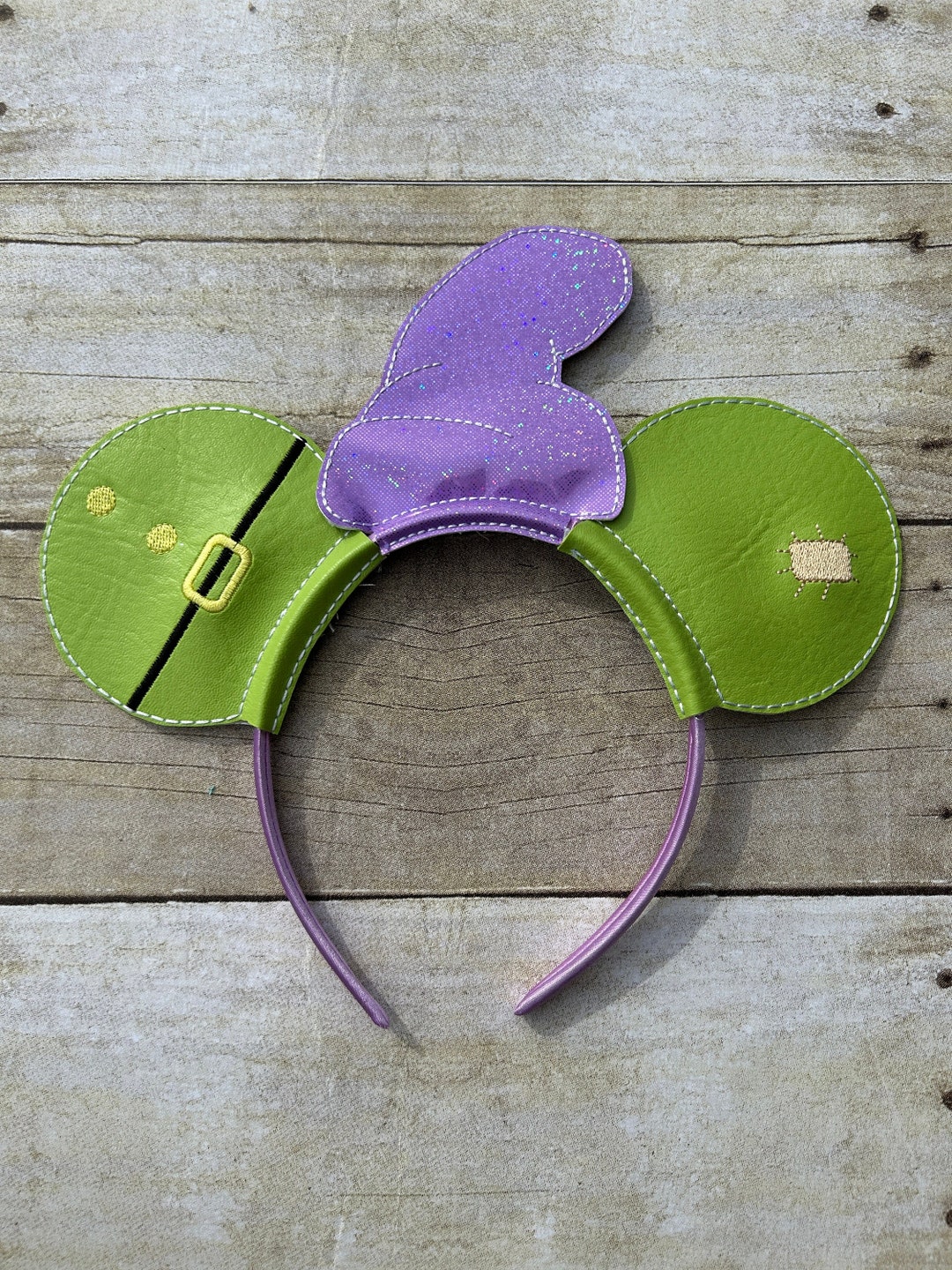 Silly Dwarf Mouse Ears Headband Embroidered - Etsy