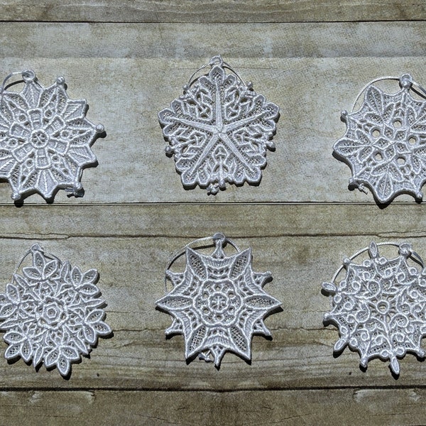 Snowflake Lace - Etsy