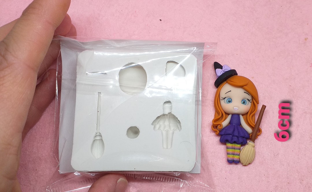 Little Witch Mold - Etsy