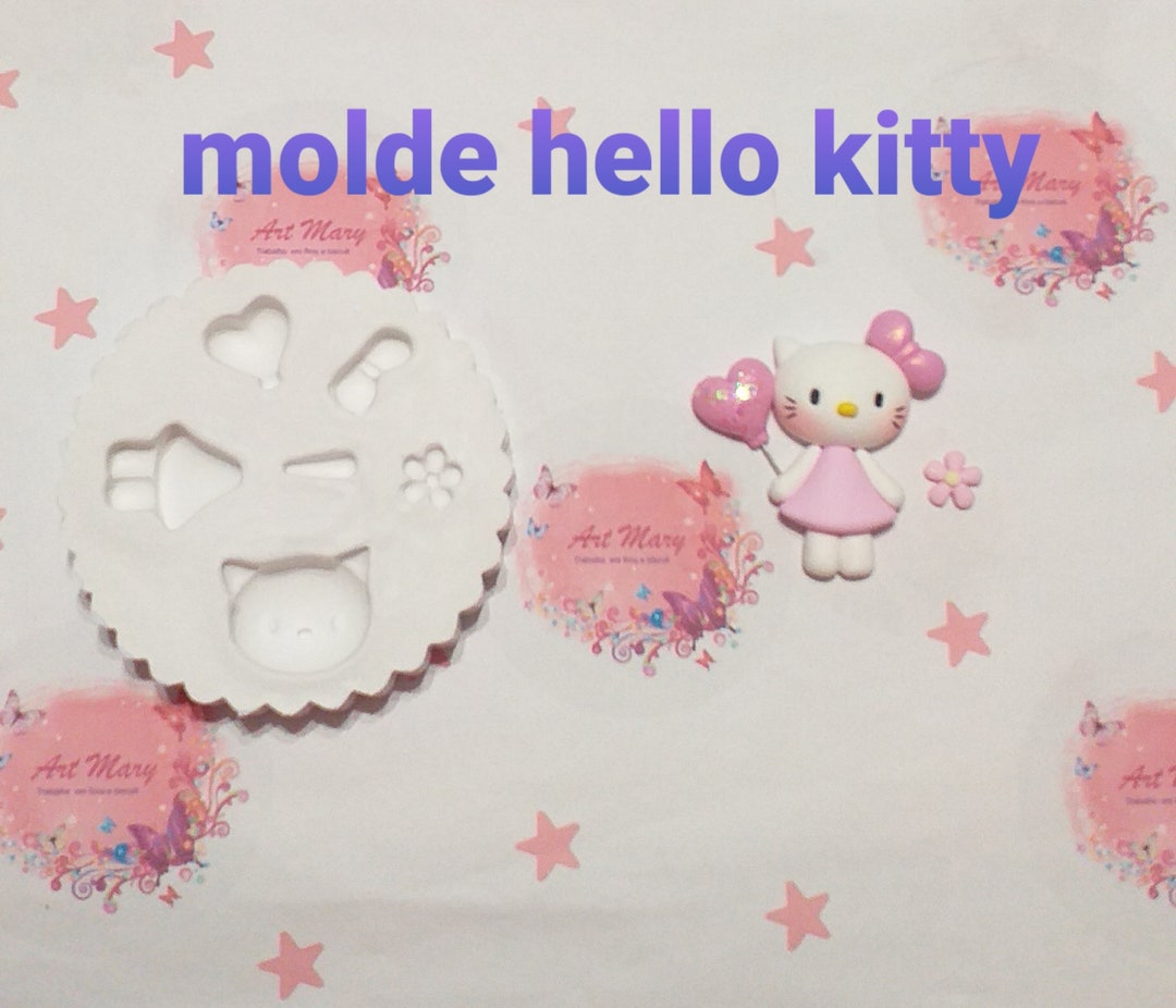 Hello Kitty Mold - Etsy