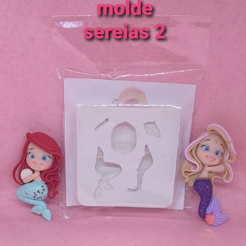 Mermaid Design 1 Mold/mermaid Mold - Etsy