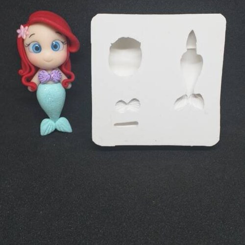Mermaid Mold 3 - Etsy