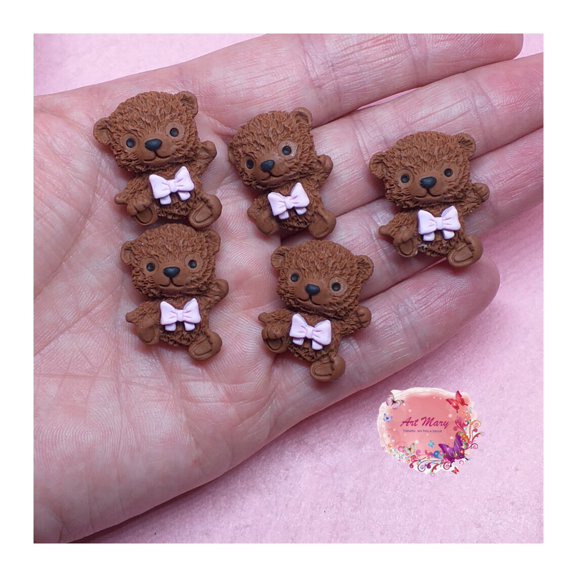 Pack Teddy Bears in Fimo, Polymer Clay - Etsy