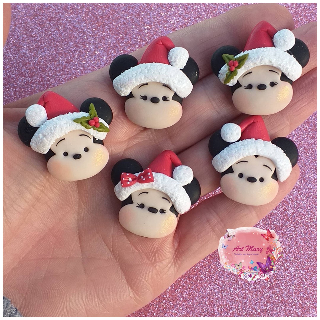 Pack Mickey and Minnie, Polymer Clay - Etsy