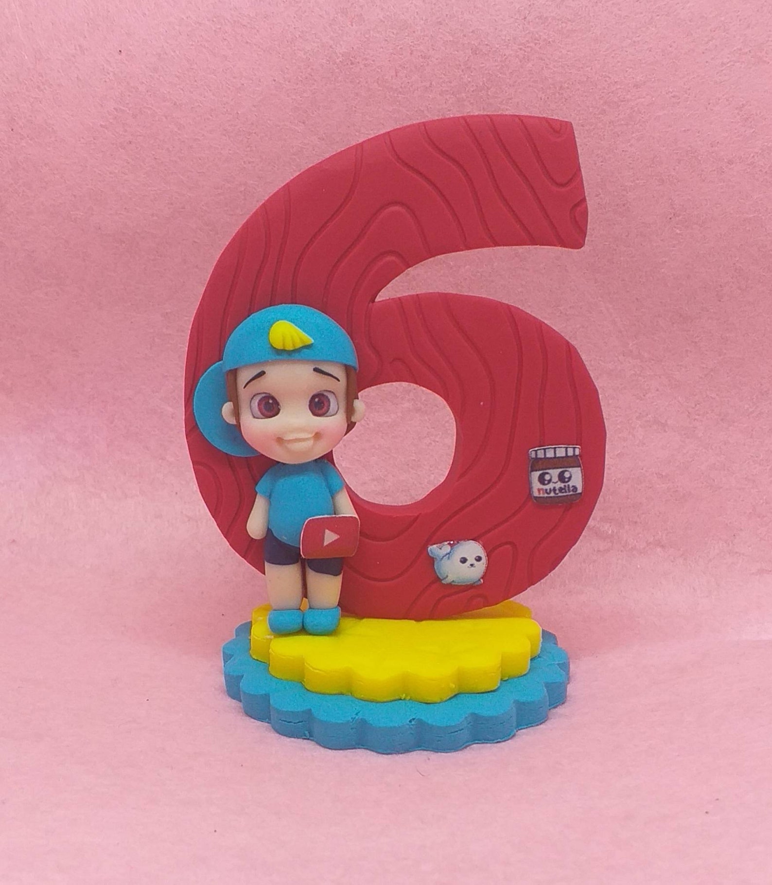 Top Cake Luccas Neto Um Fimo,polymer Clay - Etsy