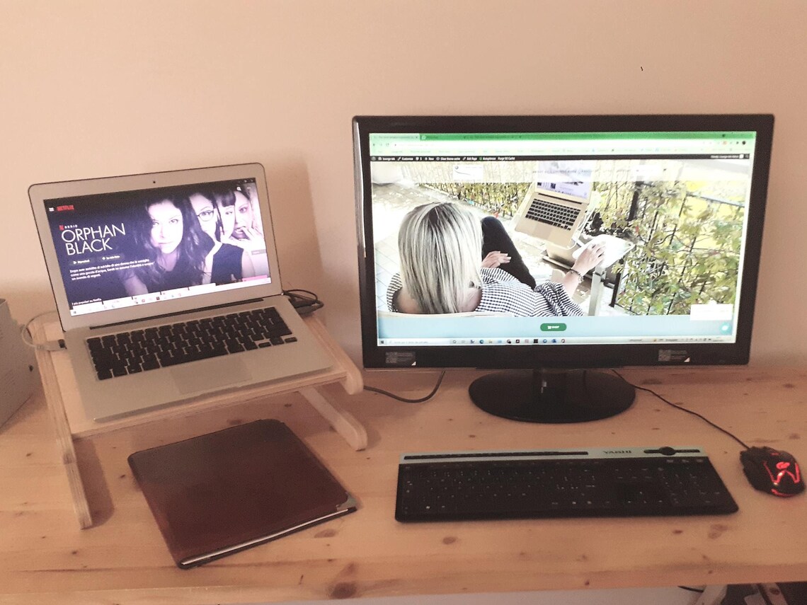 Desktop Riser Laptop Stand and Riser for Desk and Table - Etsy