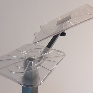 Lounge-book Crystal Black Laptop Support. Ergonomic, Fully Adjustable ...