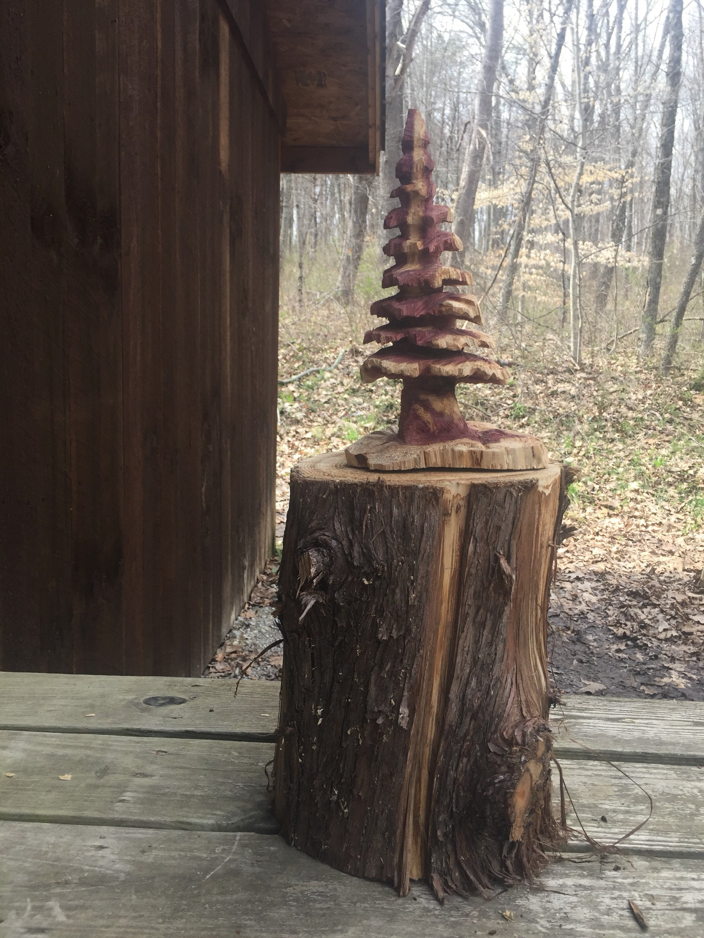 Tree, Wood Carving, Chainsaw Carving, Hand Carved Wood Art, Unique ...