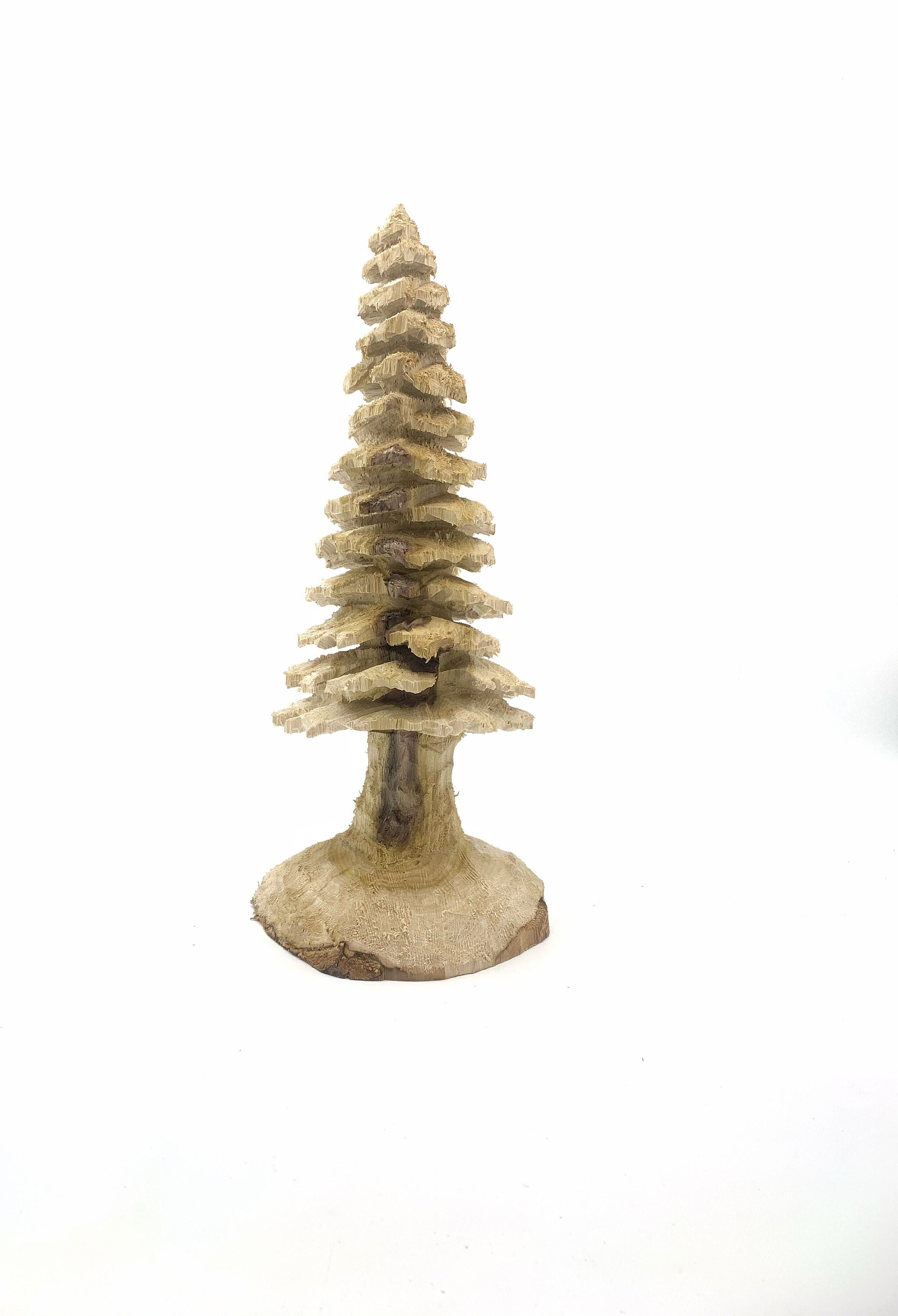 Christmas Tree, Wood Carving, Wood Carving Of A Tree, Chainsaw Carving ...