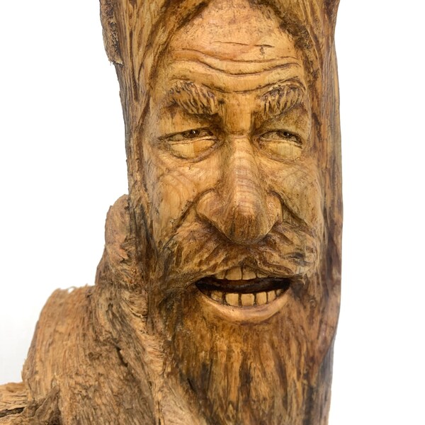 Wood Spirit - Etsy