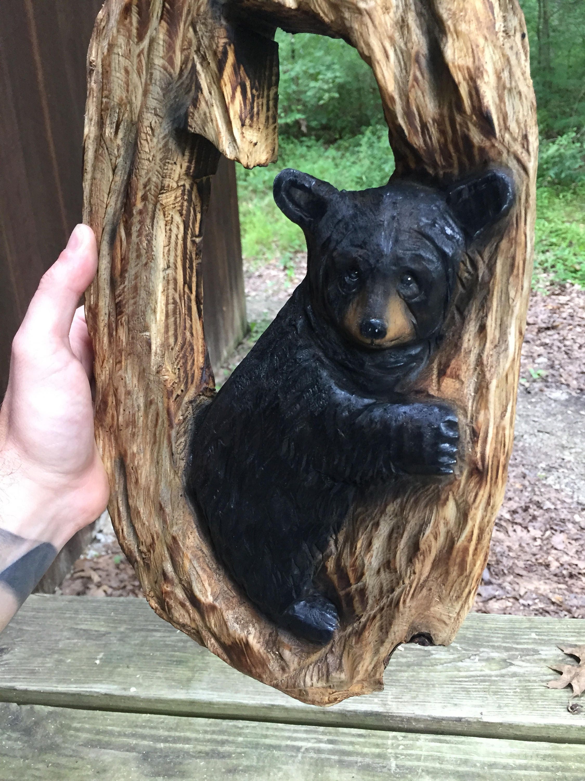 Bear, Chainsaw Carving, Wood Carving, Wall Art, Rustic Decor, Log Home ... Bear, Chainsaw Carving, Wood Carving, Wall Art, Rustic Decor, Log Home ...