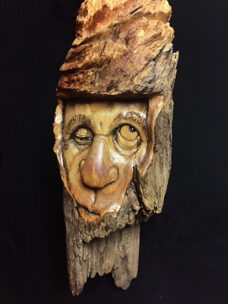 Wood Carving, Chainsaw Carving, Made in Ohio, Wood Spirit Carving, by ...