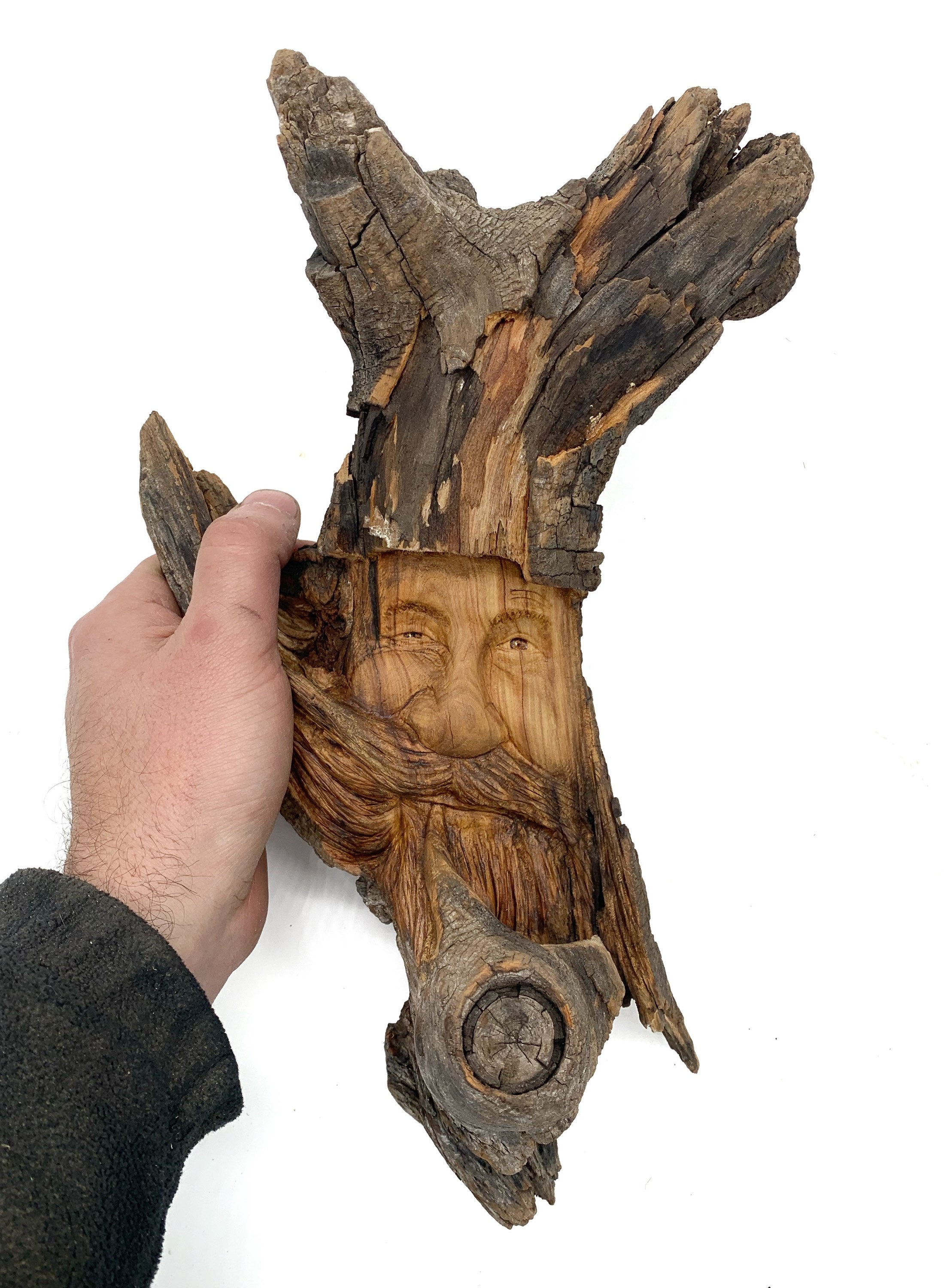 Hand Carved Wood Pipe