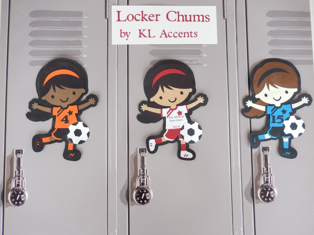 Soccer Locker Decorations. Personalize Your Own Locker Chum With Team ...