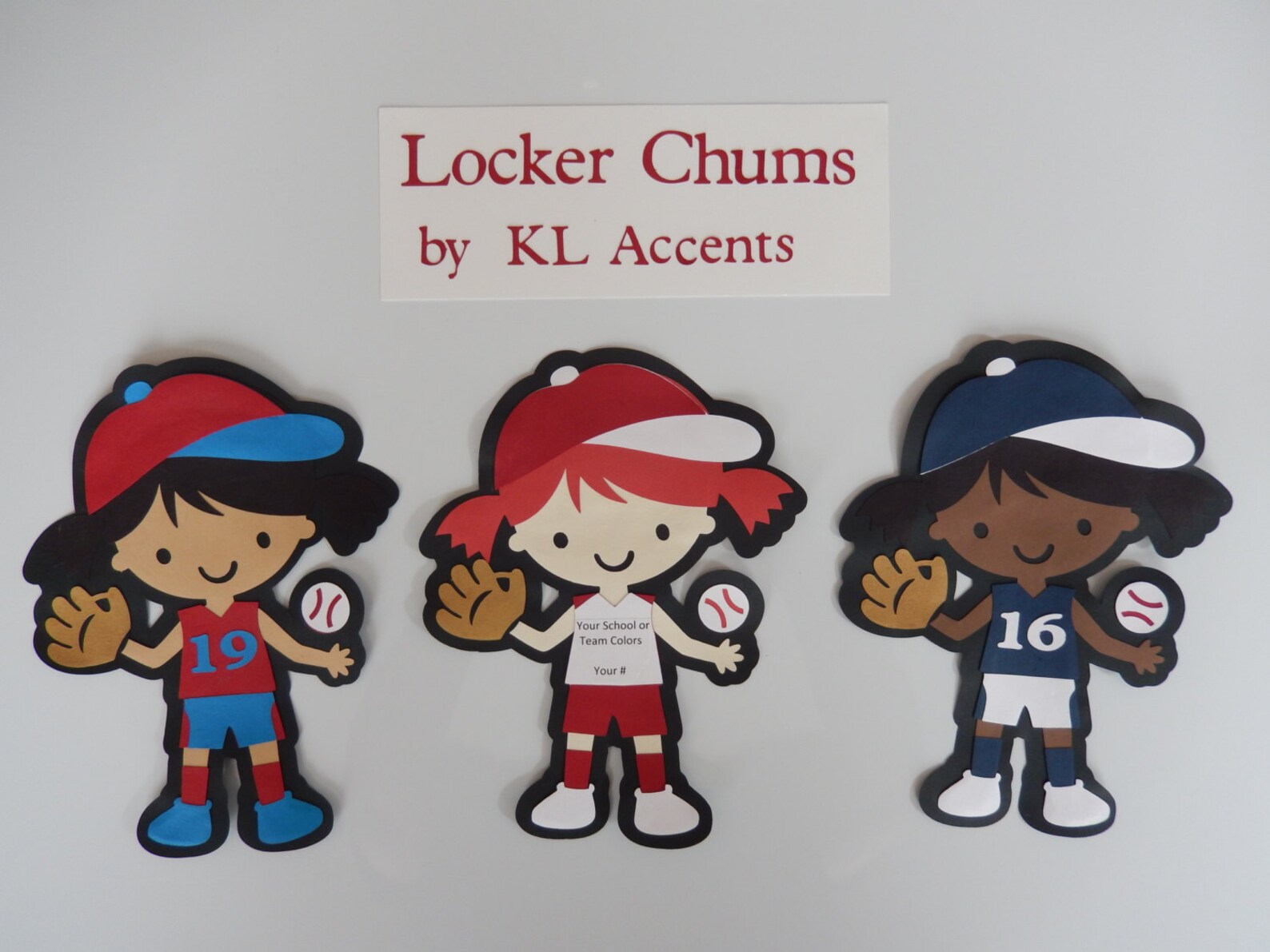 Baseball Locker Decoration -- Personalize Your Own Locker Chum With ...