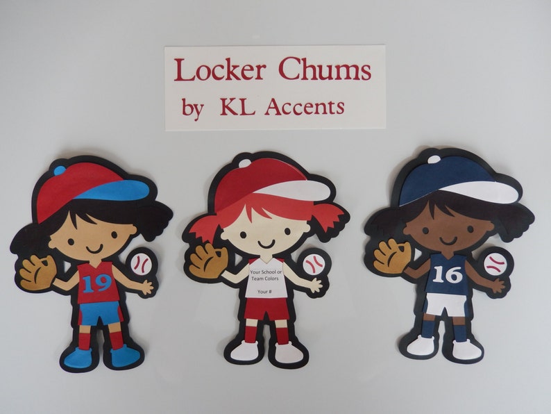 Baseball Locker Decoration -- Personalize Your Own Locker Chum With ...