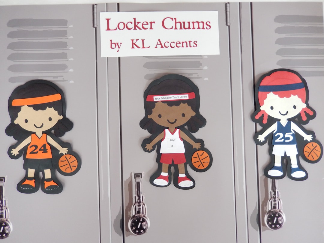 Basketball Locker Decorations. Personalize Your Own Locker Chum With ...