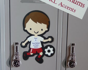 Football Locker Decorations. Personalize Your Own Locker Chum | Etsy