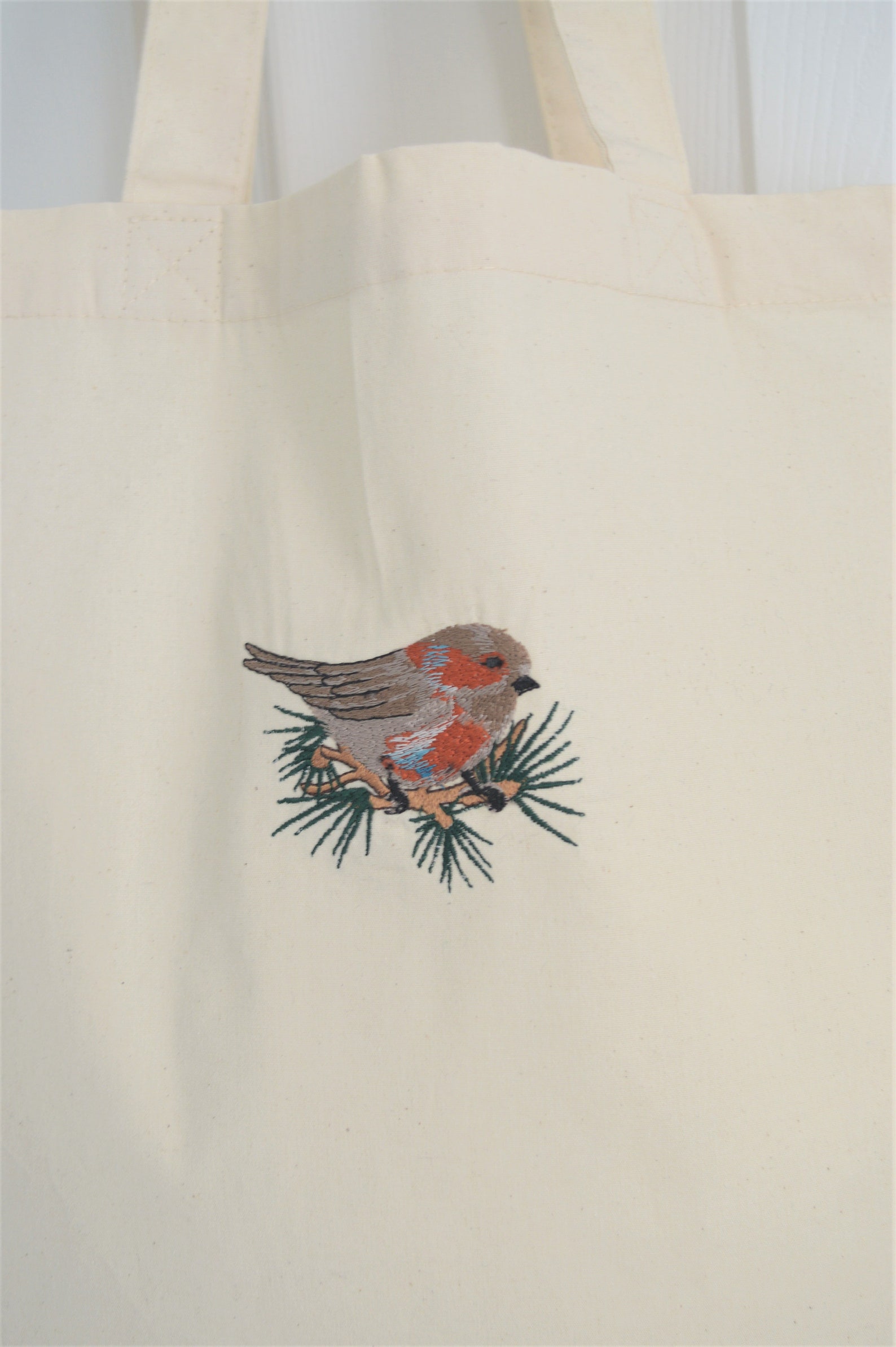 Bird Tote Bag, Personalised Canvas Bag With Wild Animal Gift for a ...