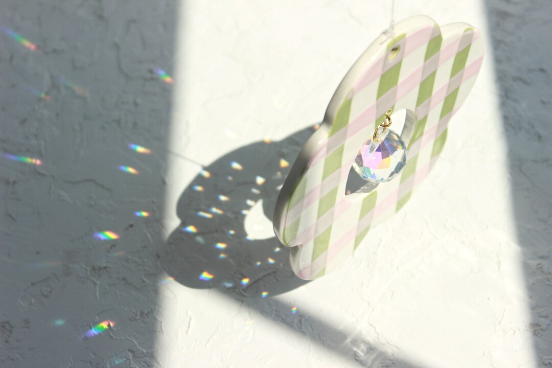 Rainbow Maker Suncatcher, Flower Suncatcher for Windows, Flower Hanging ...