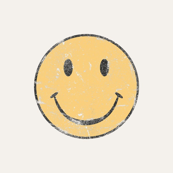 Vintage Smiley Face - Etsy