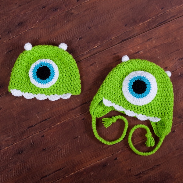 Green Monster Hat - Etsy