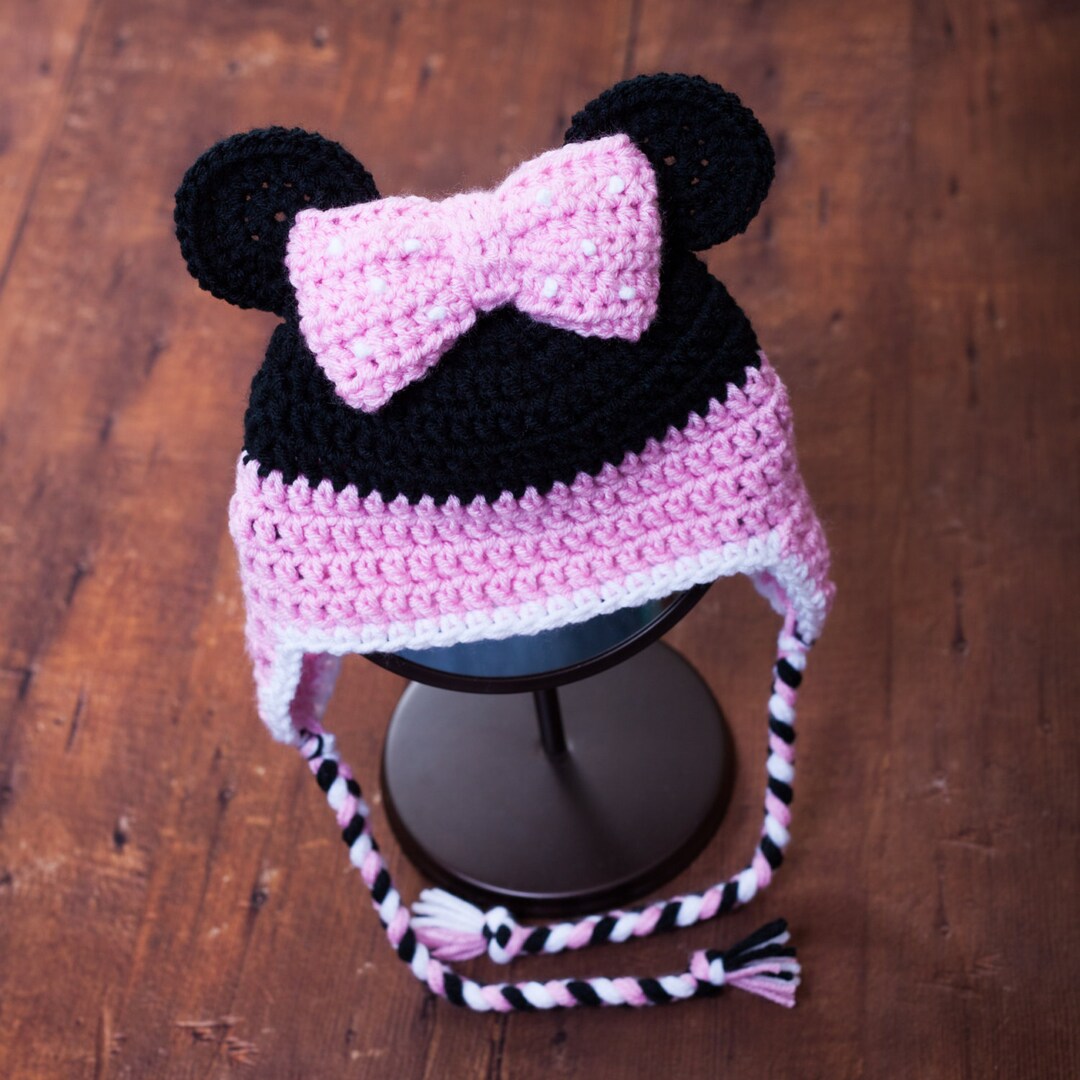 Minnie Mouse Hat Keep Your Little Girl Cozy and Warm - Etsy