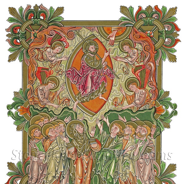 Book of Kells Cross Stitch Patterns - Etsy