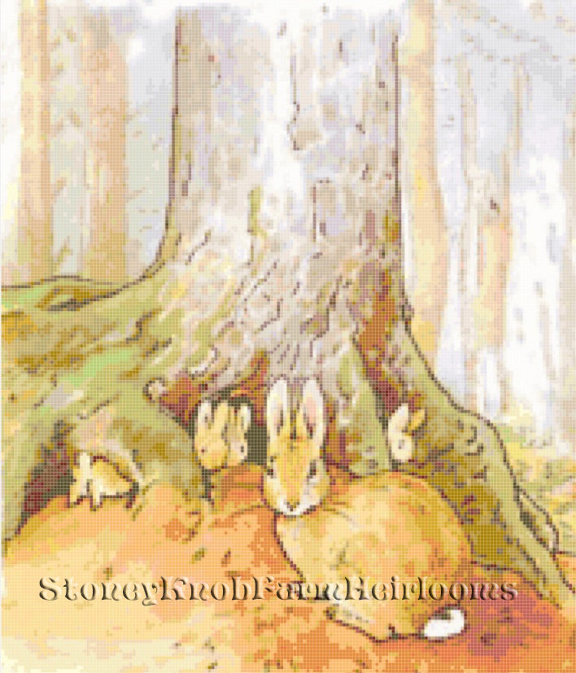 Peter, Flopsy, Mopsy, Cottontail ~ Peter Rabbit 2, Beatrix Potter ...