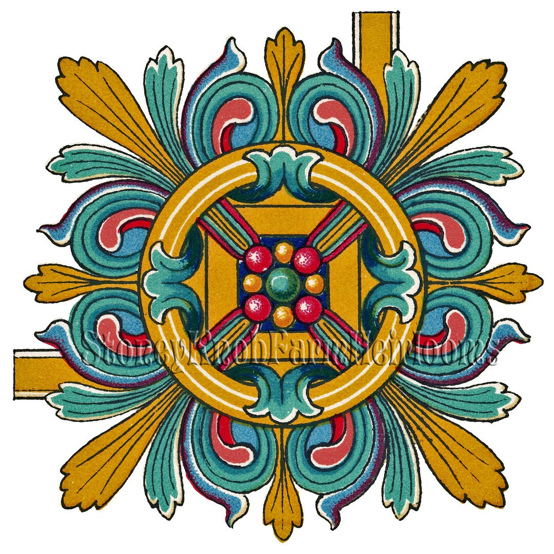 Celtic Art Pattern 2 DIY 2 Cross Stitch Patterns One in Color & One in ...