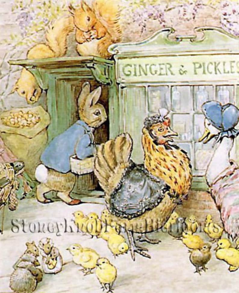 Tale of Ginger and Pickles 4 ~ Peter Rabbit ~ Beatrix Potter ~ DIY 2 ...