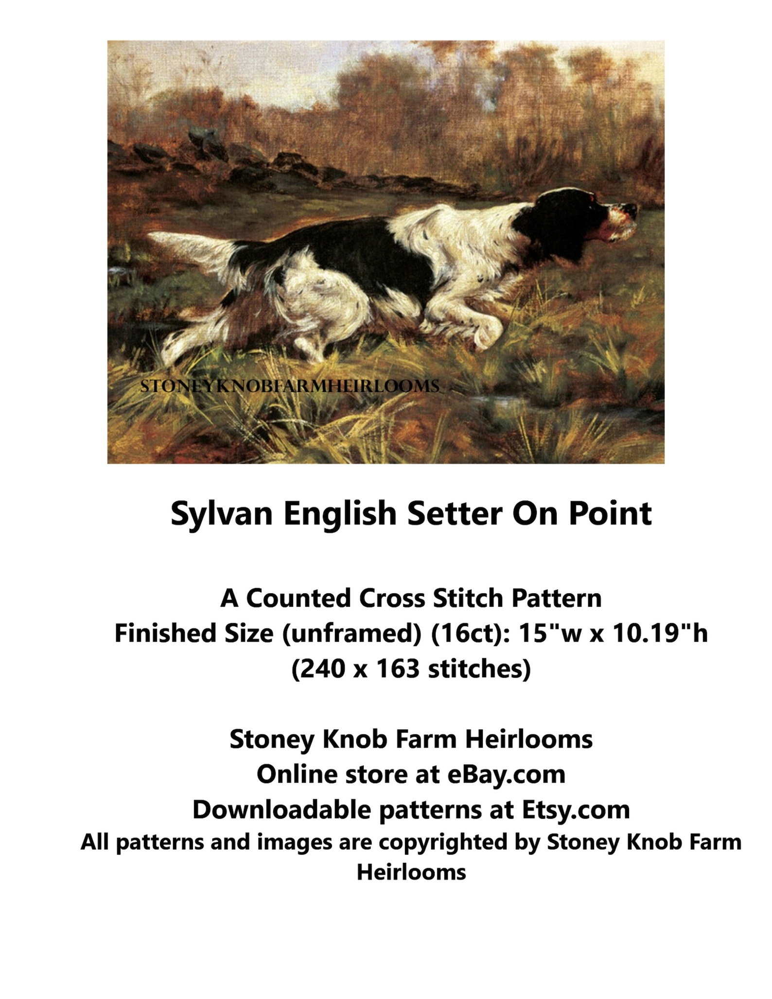 Sylvan English Setter on Point ~ Gustav Muss-arnolt ~ Dogs ~ DIY 2 ...