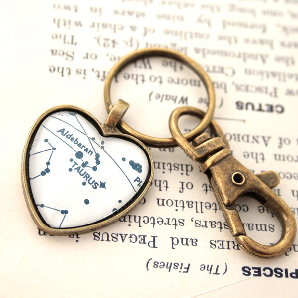 Heart Keychain - Etsy