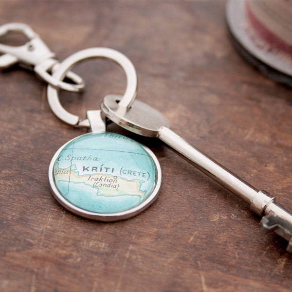 Travel Token Keychain - Etsy