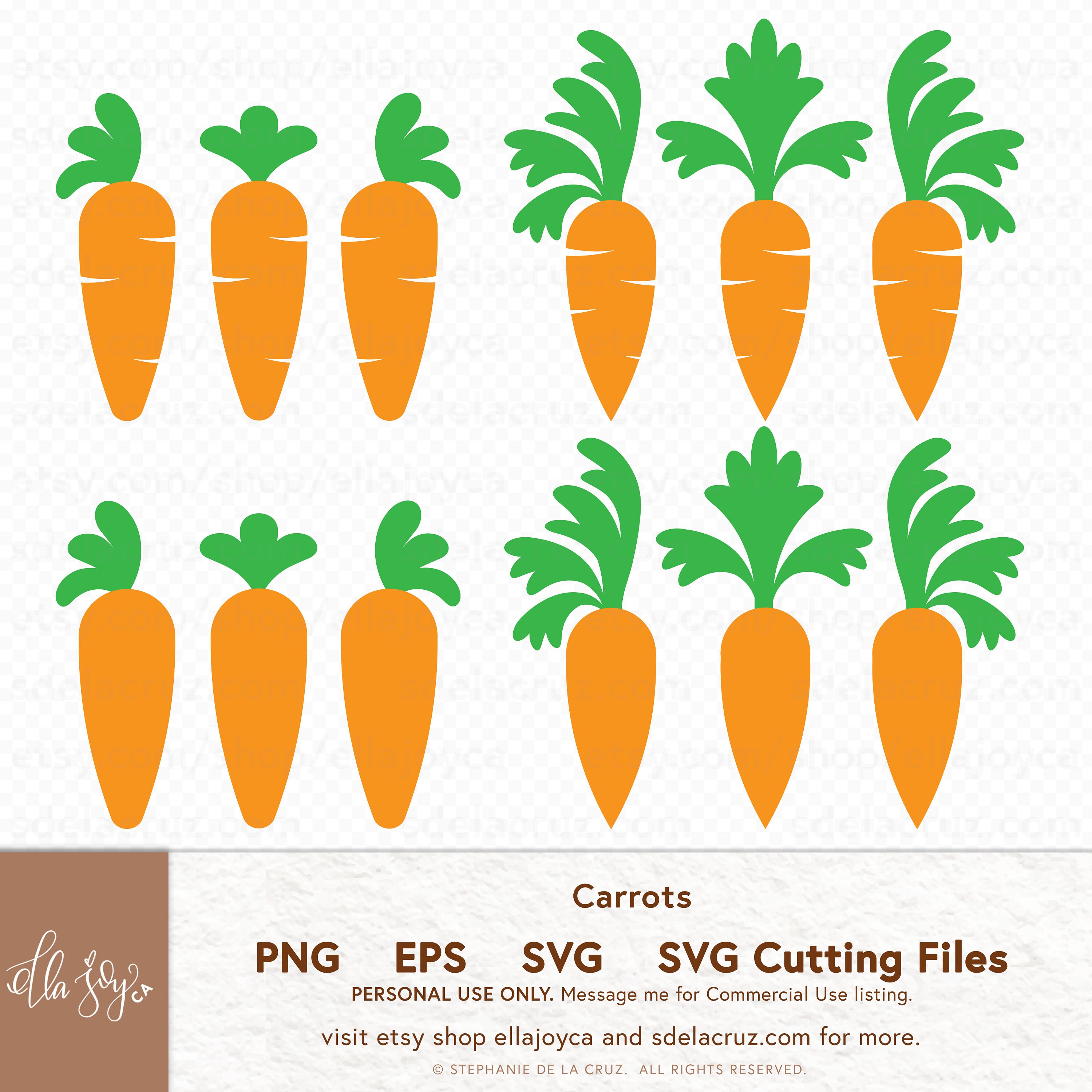 Carrot SVG, Easter SVG Easter Bunny Carrot Svg Png Easter Garland ...