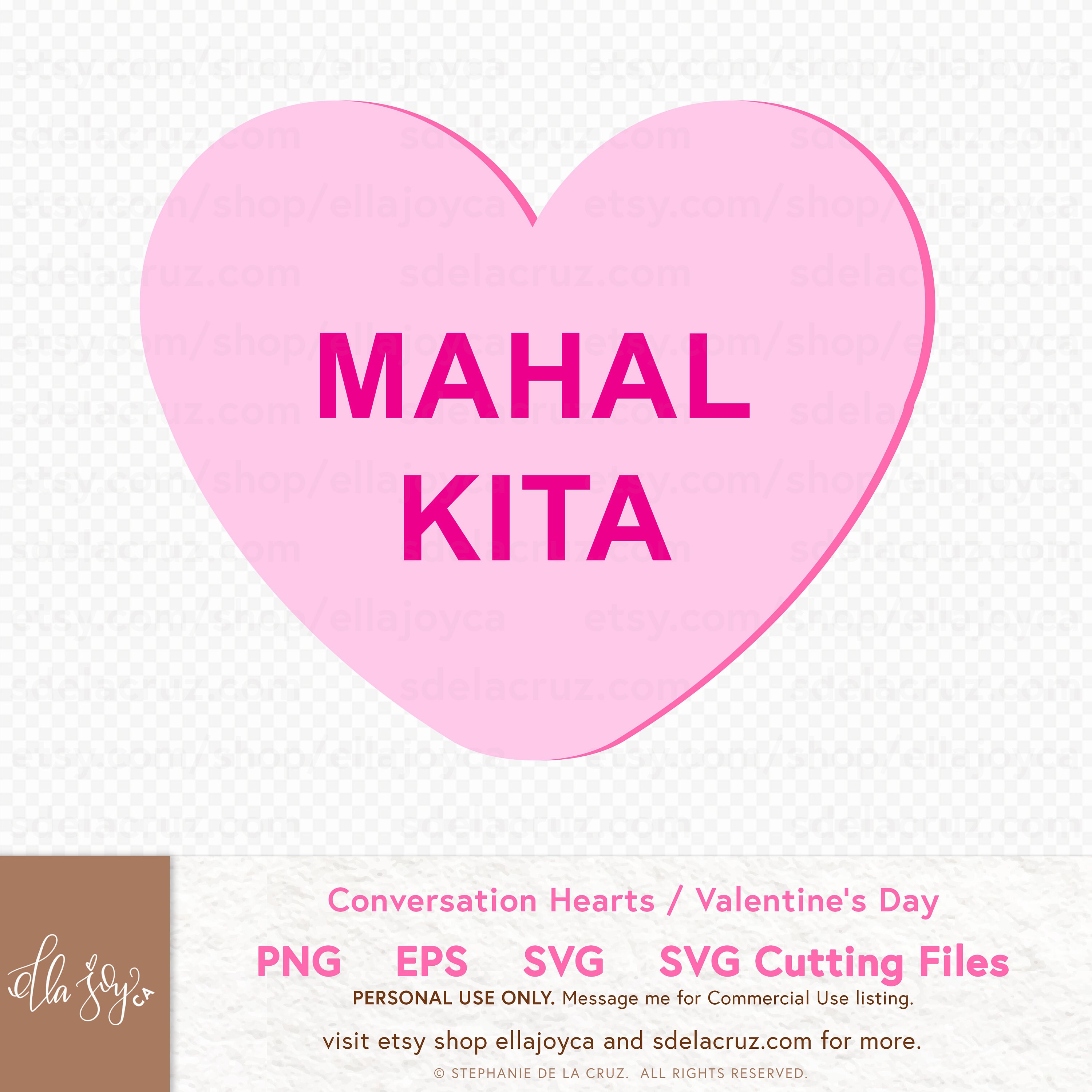 Blank Conversation Hearts SVG, Conversation Hearts PNG, Conversation ...