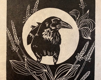 Flapper and Crow Tattoo Art Print - Etsy
