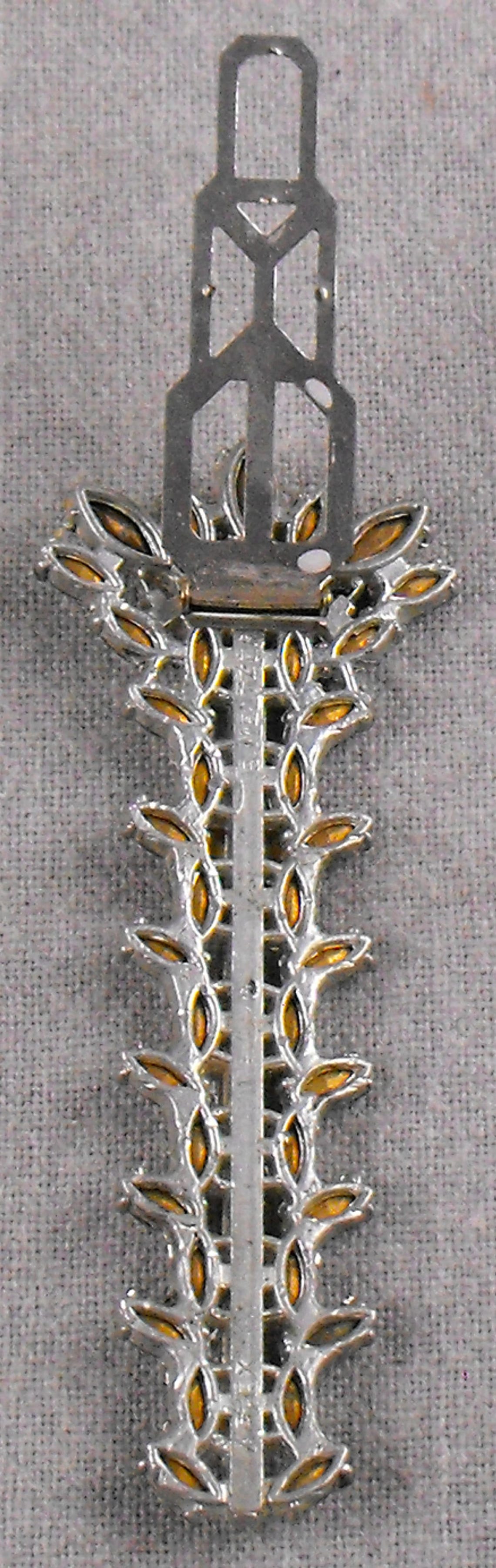 Vintage Signed Art Deco Ben Meltzer Dress Clip - Etsy