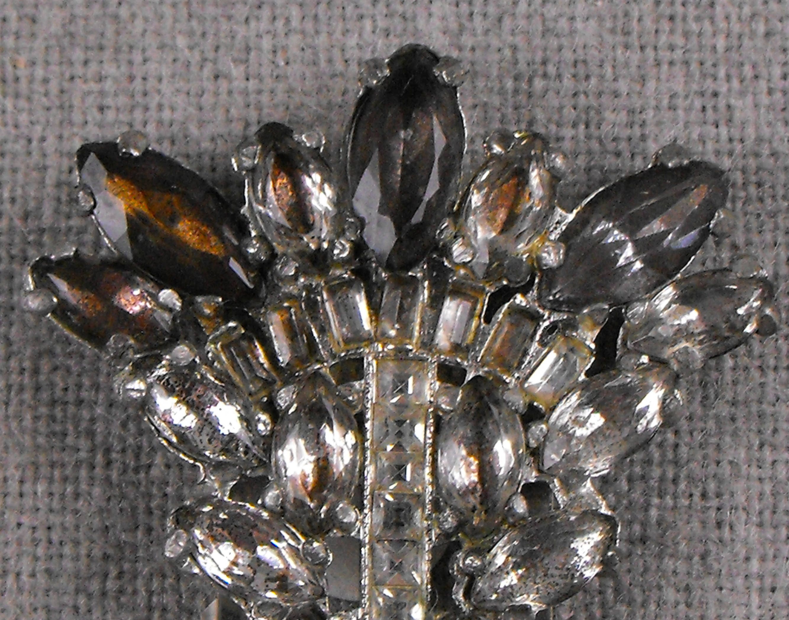 Vintage Signed Art Deco Ben Meltzer Dress Clip - Etsy